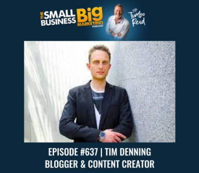 How writing changed Tim Denning's business life forever | SBBM